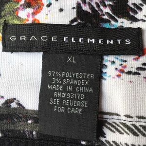 Grace Elements | Skirts | Grace Elements Bold Colorful Knit Pencil ...